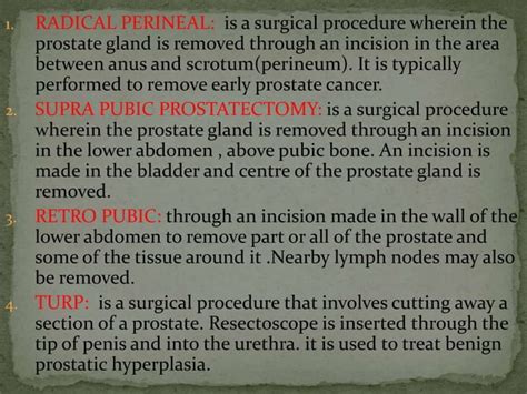 Open Prostatectomy Tray Pptx