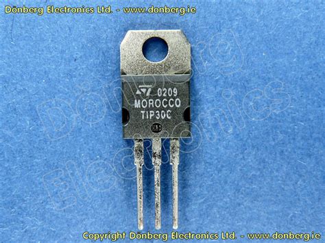 Semiconductor: TIP30C (TIP 30C) - PNP TO220 100V / 30W / 1A TRANSISTOR