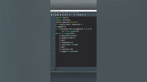 😊cool Python Turtle Animation Shorts Youtube