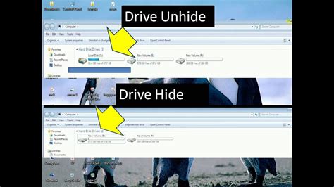 How To Hide Window Drives C D F In Window 7 8 10 Registry Policy