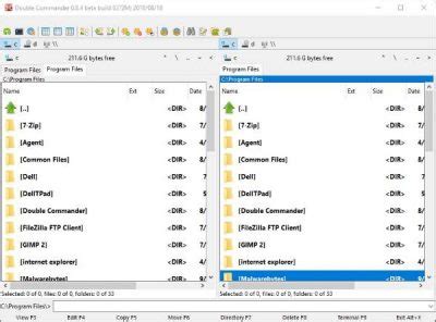 Double Commander Dual Pane File Manager For Windows