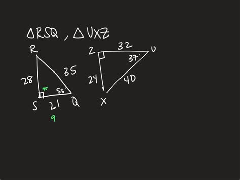 SOLVED Determine Whether The Polygons Are Similar If So Write The Similarity Ratio And A