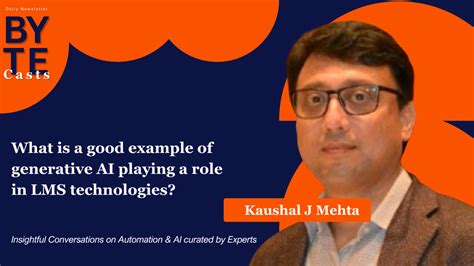 What Is A Good Example Of Generative Ai Playing A Role In Lms Technologies