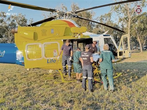 Lifeflight Airlift After Motocross Accident Bundaberg Today