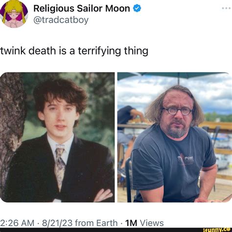 Religious Sailor Moon Twink Death Is A Terrifying Thing Am From Earth