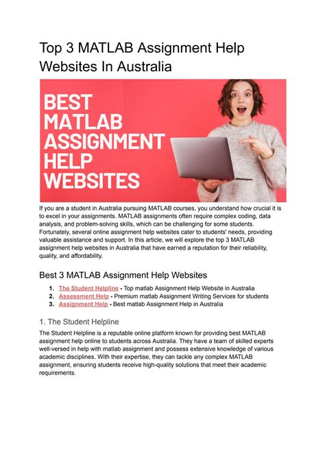 top 3 matlab assignment help websites in australia by eliza hazel issuu