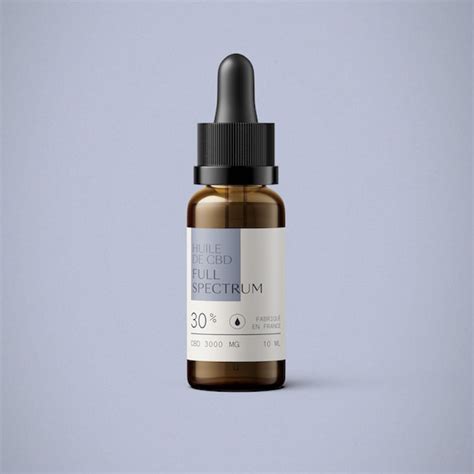 Huile De CBD Full Spectrum 30 HEMEKA Cbdreunion Fr