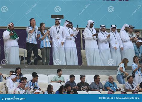Arabia Saudi Fans During The Match Between Argentina National Team Vs