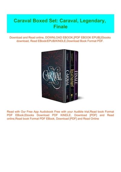 Read Caraval Boxed Set Caraval Legendary Finale Pdf