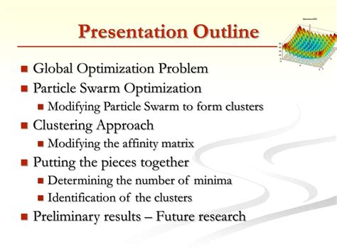 Ppt A Clustered Particle Swarm Algorithm For Re T Ri Evi Ng All The