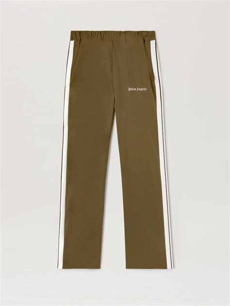 Logo Print Cargo Pants In Green Palm Angels® Official
