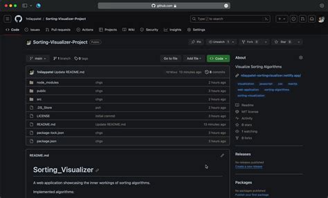 Video My New Project A Sorting Visualizer Nilay Patel Posted On