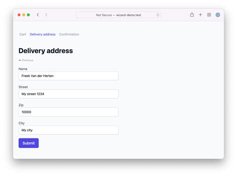 A Package To Create Livewire Powered Wizards In No Time Freek Van Der