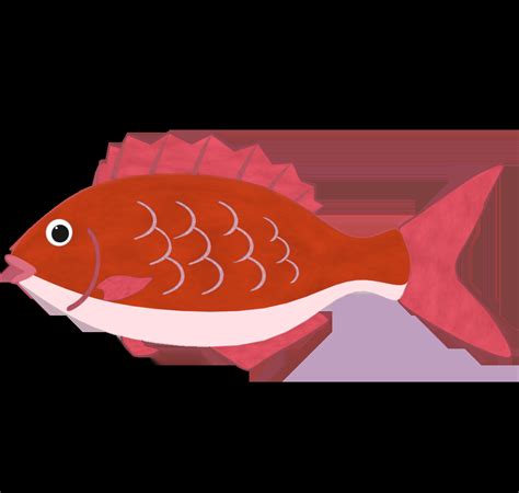 かわいい鯛のイラスト いらすとmapめっけもん