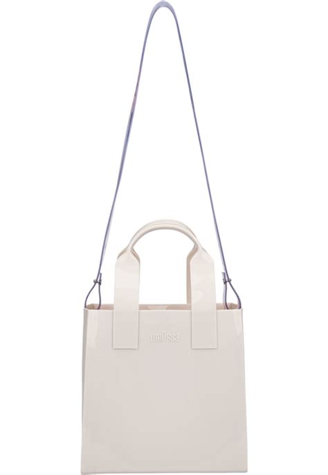 Bolsa Melissa Essential Tote Bag Bege Compre Agora Dafiti Brasil