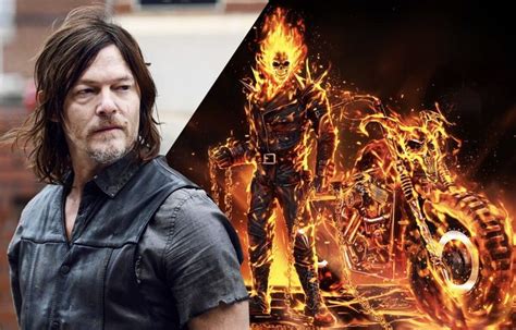 Rumors Continue To Heat Up That Norman Reedus Will Portray Ghost Rider