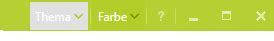 SplitButton And DropDownButton WindowCommand Styles Issue 2560