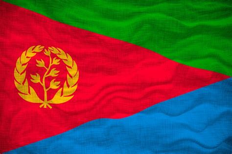 Premium Photo National Flag Of Eritrea Background With Flag Of Eritrea