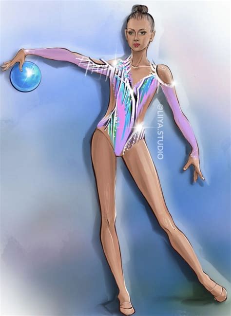 Пин от пользователя ирина на доске эскизы Идеи костюмов Купальник Гимнастика фотографии