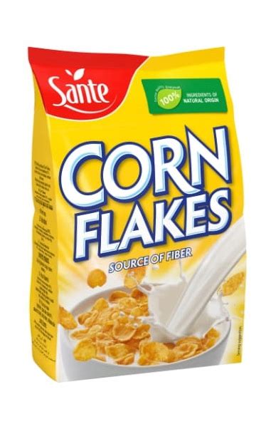 Płatki kukurydziane Sante corn flakes g Cena Opinie Płatki