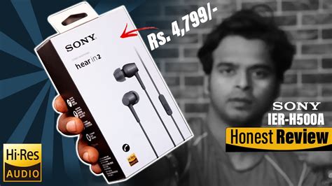Sony IER-H500A (Hi-Res AUDIO) Wired Earphone Honest Review After Use ...