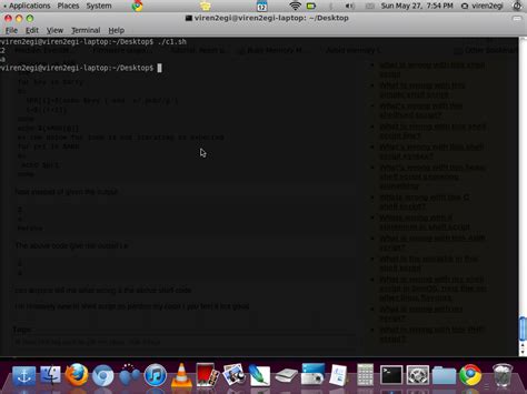 Bash Whats Wrong With My Shell Script Stack Overflow