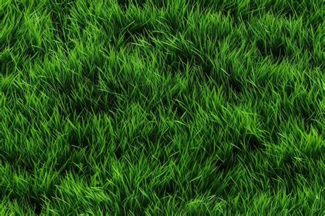 Premium AI Image Tile Grass Texture Seamless Pattern Repeatable