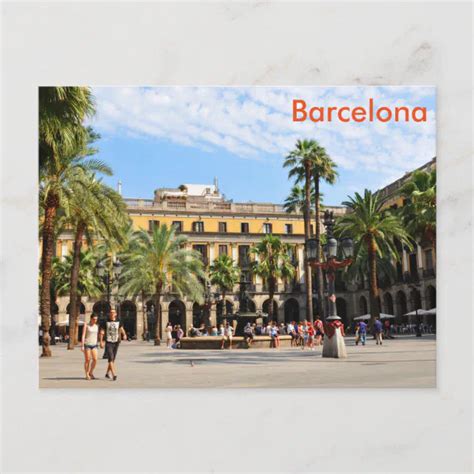 Barcelona Postcard Zazzle