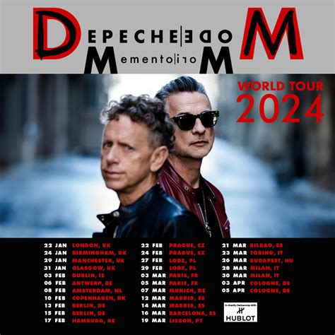 Depeche Mode Memento Mori Tour Merch 2024 Babs Marian