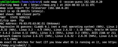 Cybrary Lab Walkthrough Nmap Basics