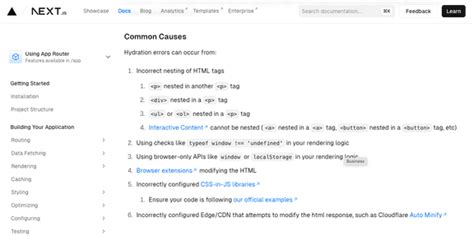 Fixing Hydration Errors In Server Rendered Components Sentry