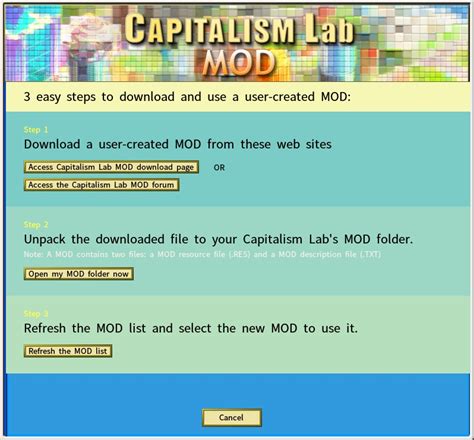 How To Unpack A Mod File Capitalism Lab