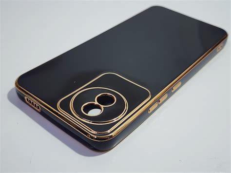 Vivo Y TPU Golden Chrome Back Cover BT Limited Edition Store