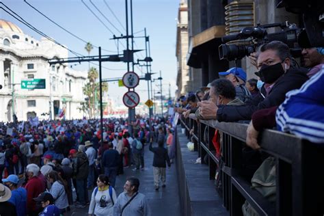 La Marcha De López Obrador En Imágenes Fotos El PaÍs México