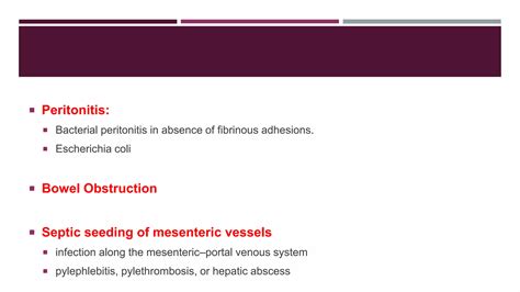 Appendicitis Ppt Digestive Disorders Diseases And Conditions