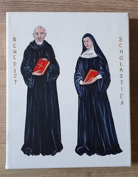 A New Benedict And Scholastica Icons Catherine Young