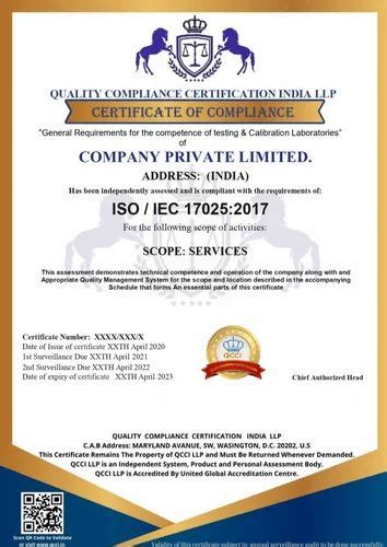 Iso 17025 Certification Services At ₹ 15999 Certificate In Mumbai Id