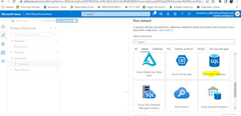 Azure Data Factory Connectors Parameters To Do Additional Services