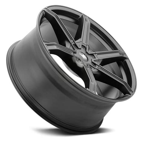 MAZZI 371 STILTS Wheels Matte Black Rims