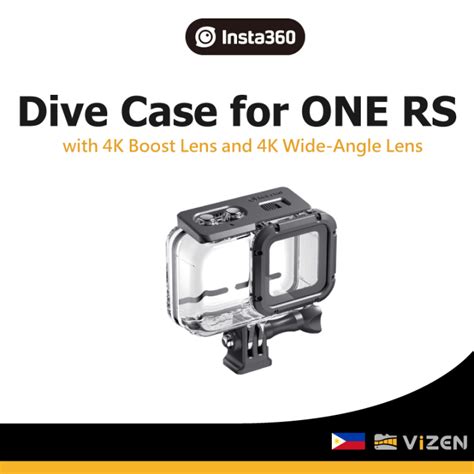 Insta Dive Case For ONE RS With K Boost Lens And K Wide Angle Lens Lazada PH