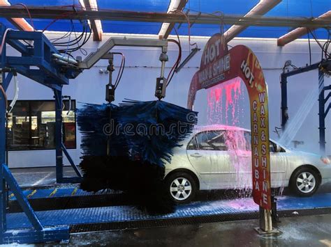Autowashington Saubere Maschine Autow Sche Mit Schwamm Und Schlauch