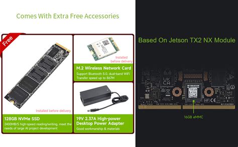 Waveshare Jetson Tx2 Nx Development Kit Deep Learning And
