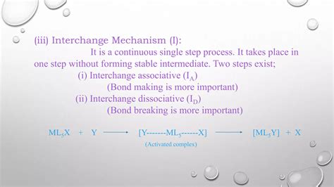 Labile And Inert And Substitution Reactions In Octahedral Complexes Pptx Chemistry Science