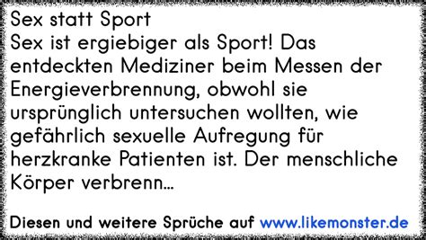 Sex Statt Sportsex Ist Ergiebiger Als Sport Das Entdeckten Mediziner