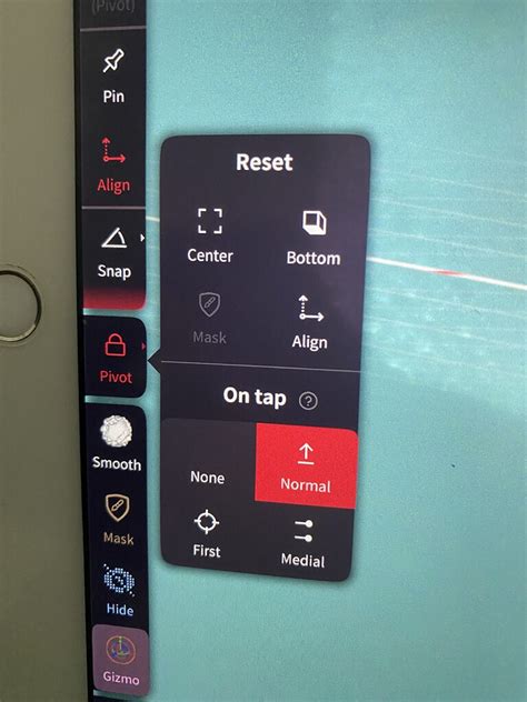 No Rotation In Edit Pivot Mode Bug Report Nomad Sculpt