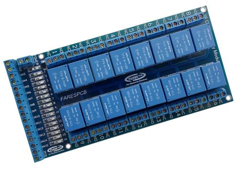 Channel Relay Module V RM Fares PCB