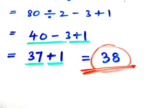 Solve Using Pemdas Calculator