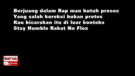 Lyric Video Iam Rapholic And Dflow Mukarakat Binasa Diss Back Youtube