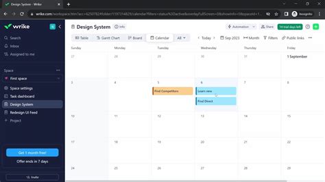 Onboarding On Wrike Desktop Examples Page Flows Video And 37 Screenshots