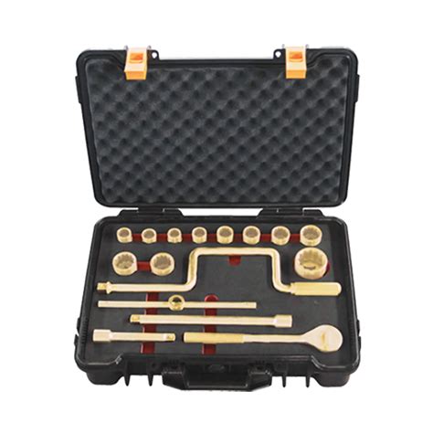 Non Sparking Socket Set 1 2″ Sq Dr 17pcs Spark Resistant Industrial Socket Set Explosion